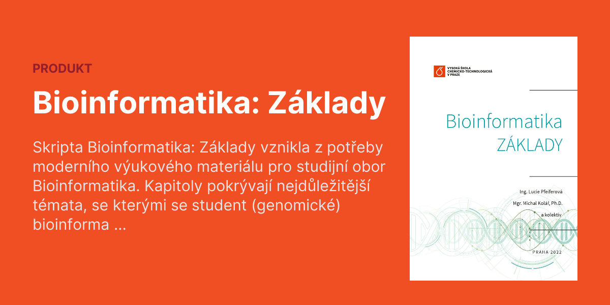 Bioinformatika: Základy | VSCHT